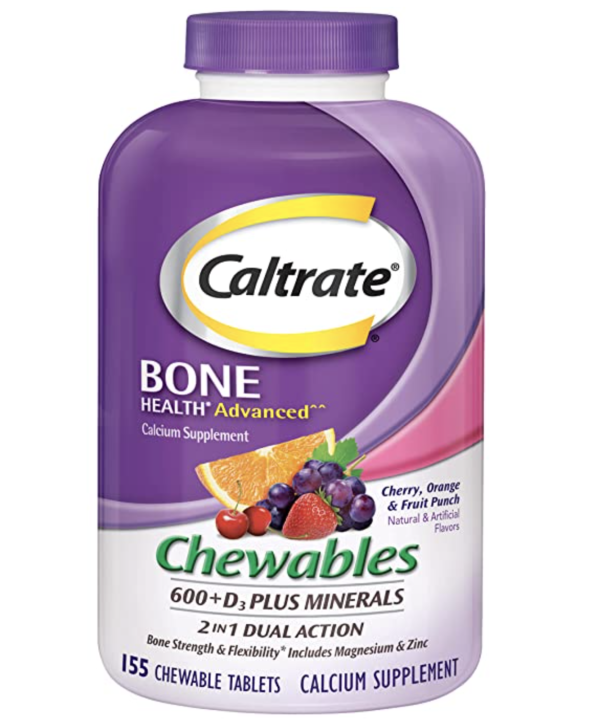 Caltrate 600+D3 Plus Minerals (Orange and Fruit Punch) Calcium ...