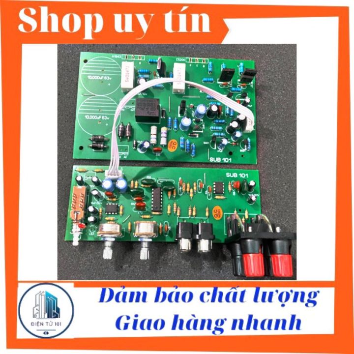 Mạch cắt tín hiệu và mạch công suất cho lưng sub điện 2 sò | Lazada.vn