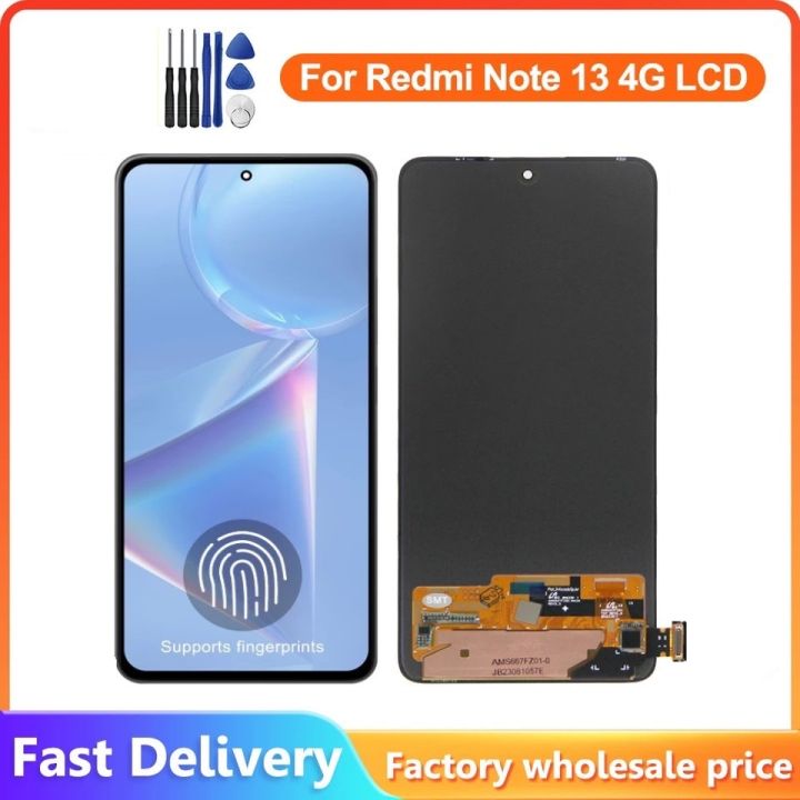 หน้าจอ สำหรับ Xiaomi redmi Note 13 4G สำหรับ redori Note13 4G ...
