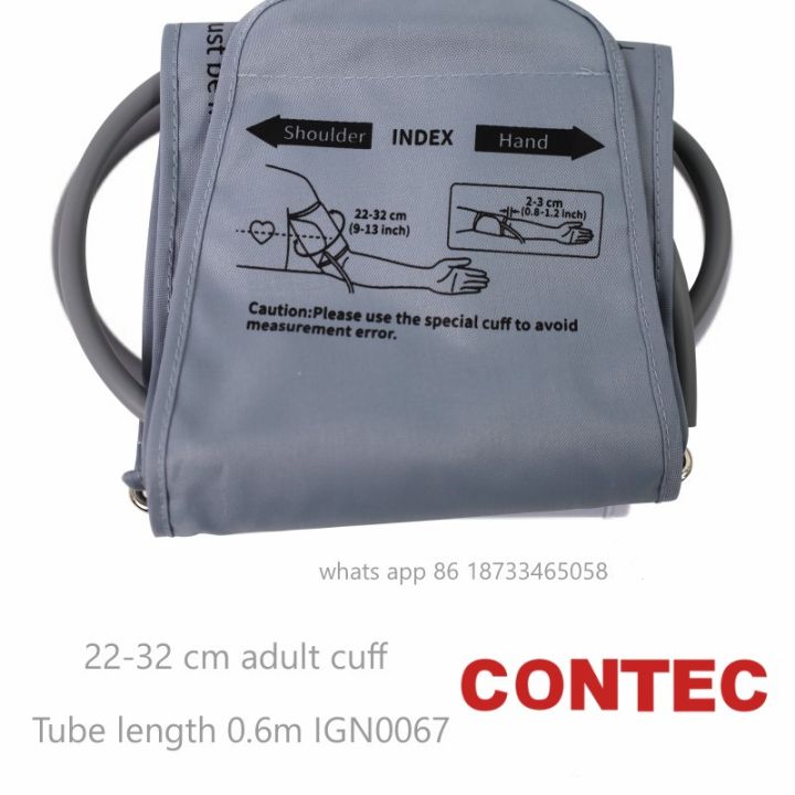 CONTEC Reusable Adult Cuff 22-32cm for Blood Pressure Monitor CONTEC08A ...