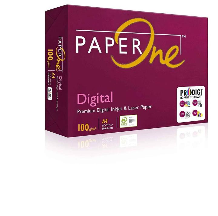 PaperOne™ Digital Premium Quality 100gsm Copy Paper A4, Short, Long ...