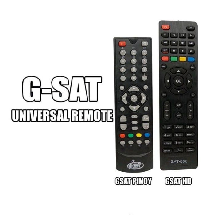 Gsat Pinoy TV Remote Control (for gpinoy box Universal) | Lazada PH