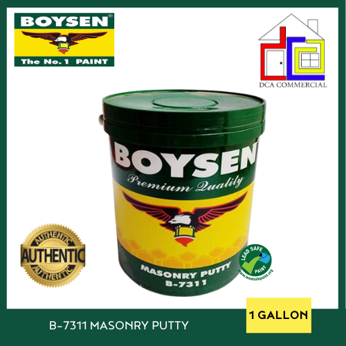 BOYSEN MASONRY PUTTY 1GALLON AND 1LITER | Lazada PH