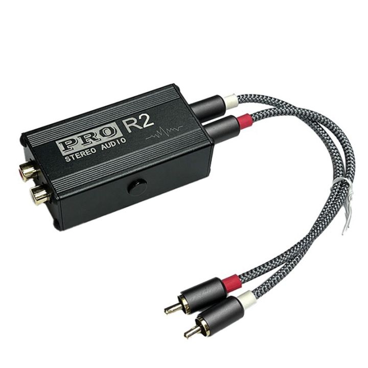 Ground Loop Audio Isolator Audio Noise Filter RCA Noise Suppressor ...