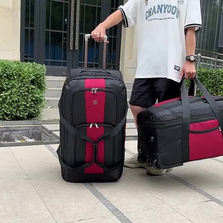 LZD Oversized Trolley Bag Large Capacity Extra Large Travel Bag Trendy ...