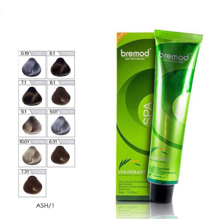 Bremod Hair Color (Ash Color) with Oxidizing Cream 100g 6% | Lazada PH