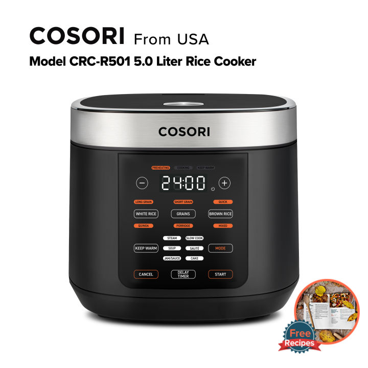 Cosori 5-Liter Multifunction Rice Cooker CRC-R501-KEU | Lazada PH