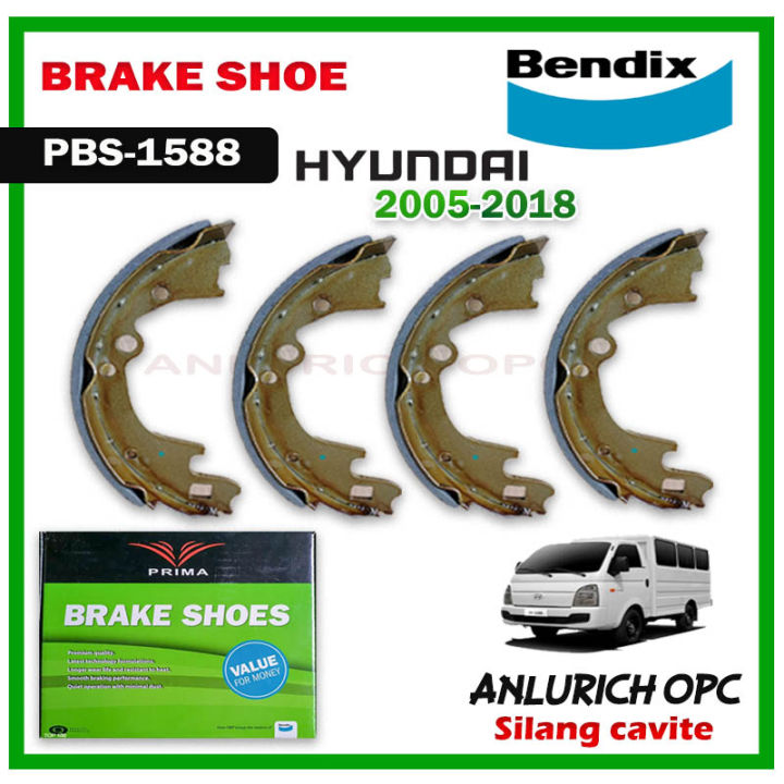 Brake Shoe For Hyundai H100 2005-2018 Prima Bendix PBS1588 | Lazada PH