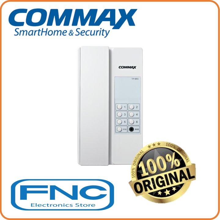 COMMAX CM-TP-6RC / CM-TP-12RC Analog 6ch / 12ch Multiple Intercom Unit ...