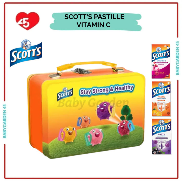 Scott's Pastille with Vitamin C Bus with FREE Notebook / Scott's ...