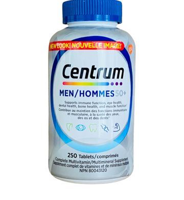 Expiry 10/2023!!! Centrum Men 50+, 250 Tablets | Lazada PH