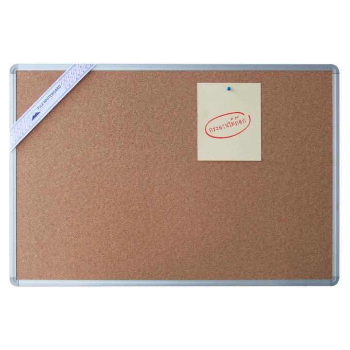 Fuji Board กระดานไม้ก็อกติดประกาศ ขนาด 40x60 และ 45x60 cm. | Lazada.co.th