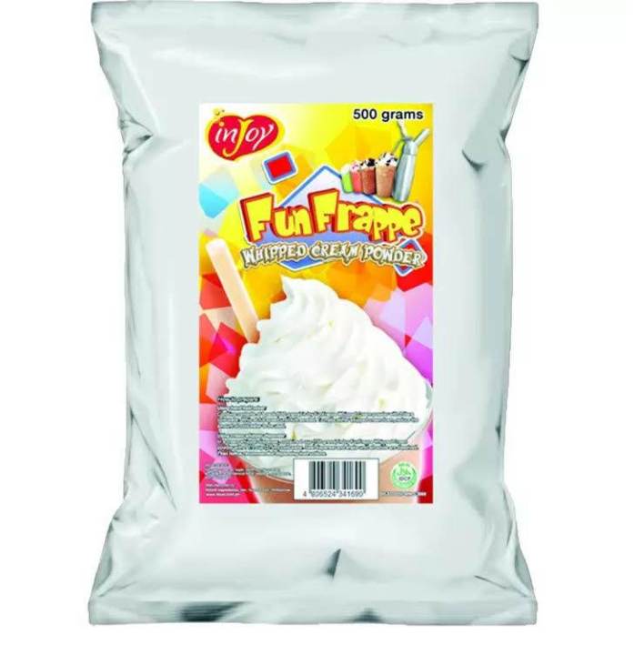 Injoy Whipped Cream Powder Fun Frappe 500g | Lazada PH