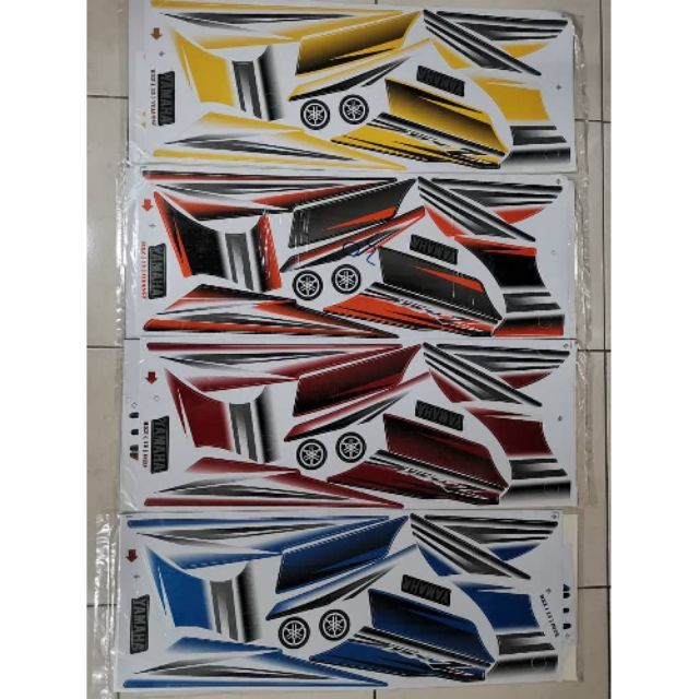 RXZ-CATALYZER (13) BODY STICKER | Lazada