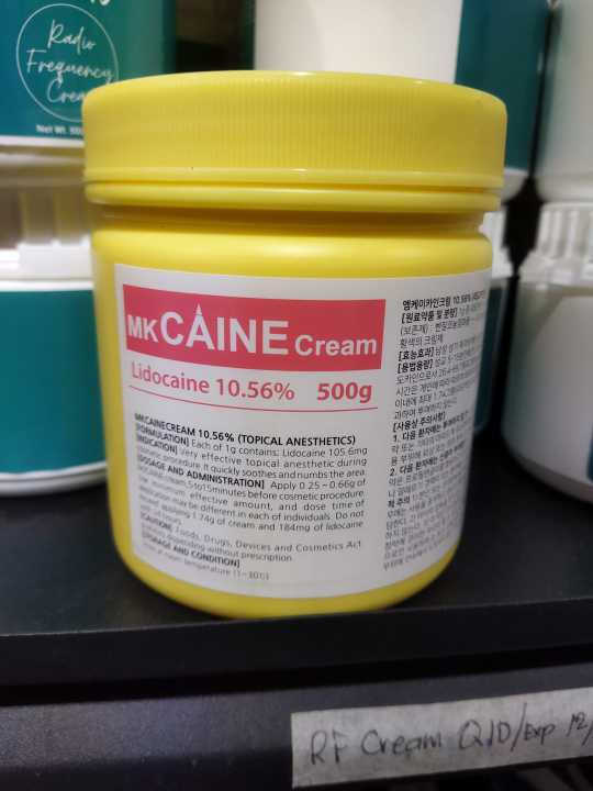 mk caine numbing cream 500g (from korea) | Lazada PH