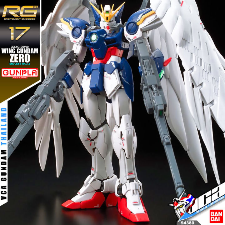 VCA ⭐️ BANDAI GUNPLA REAL GRADE RG 1/144 WING GUNDAM ZERO EW ประกอบ ...