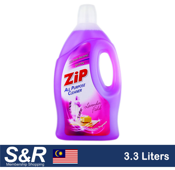Zip All Purpose Cleaner Lavender 3.3 L | Lazada PH