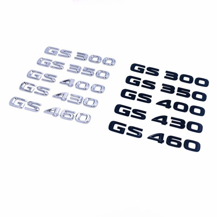 For Lexus GS300 GS350 GS400 GS430 GS460 letter number emblem Rear logo ...