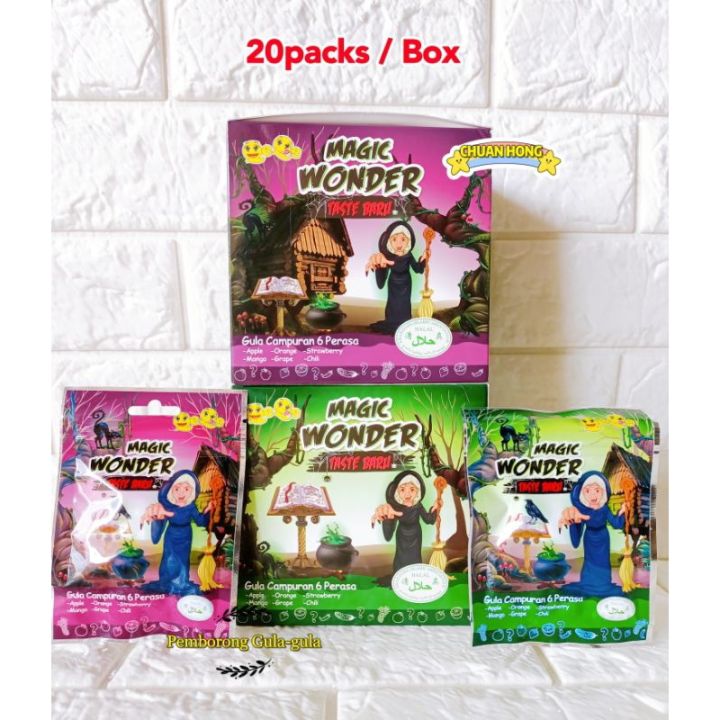Magic Wonder Candy Taste Baru 20packs / Box | Lazada