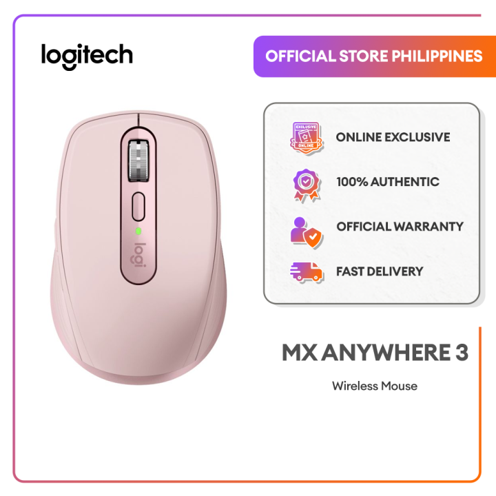 Logitech MX Anywhere 3 Compact Performance Mouse – Wireless, Magnetic ...