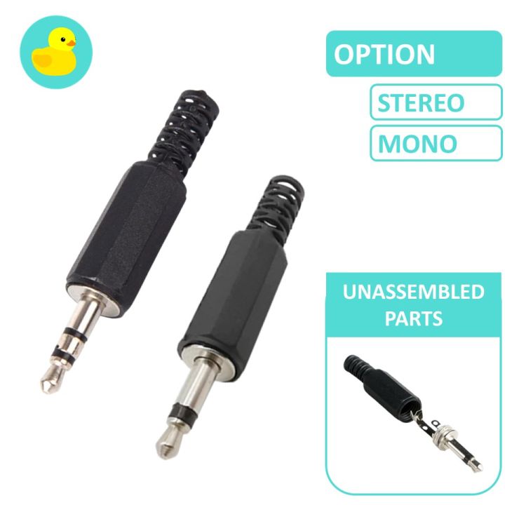 3.5mm Audio Plug For Stereo / Mono Audio | Lazada