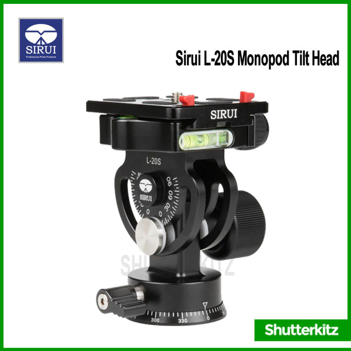 Sirui L-20S Two Dimensional Monopod Tilt Head panoramic telephoto bird ...