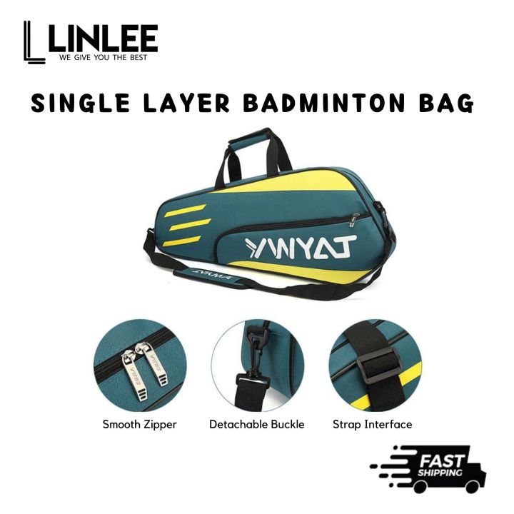 [Malaysia Ready Stock] Single Layer Badminton Bag | Lazada