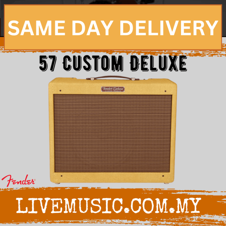 Fender 57 Custom Deluxe Guitar Tube Combo Amplifier, 230V | Lazada
