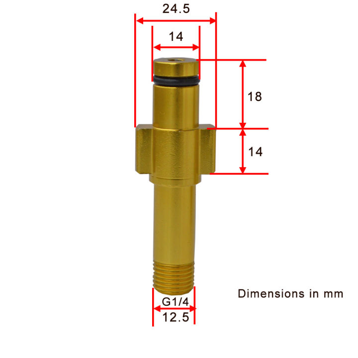Snow Foam Lance Adapter Foam Cannon Connector For Elitech Bort Daewoo ...