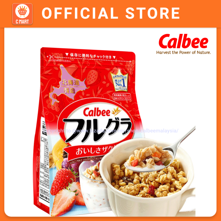 Calbee Cereal Fruit Granola Oat Grain Original 700g Hokkaido Kyoto Japan Nutritious | Lazada