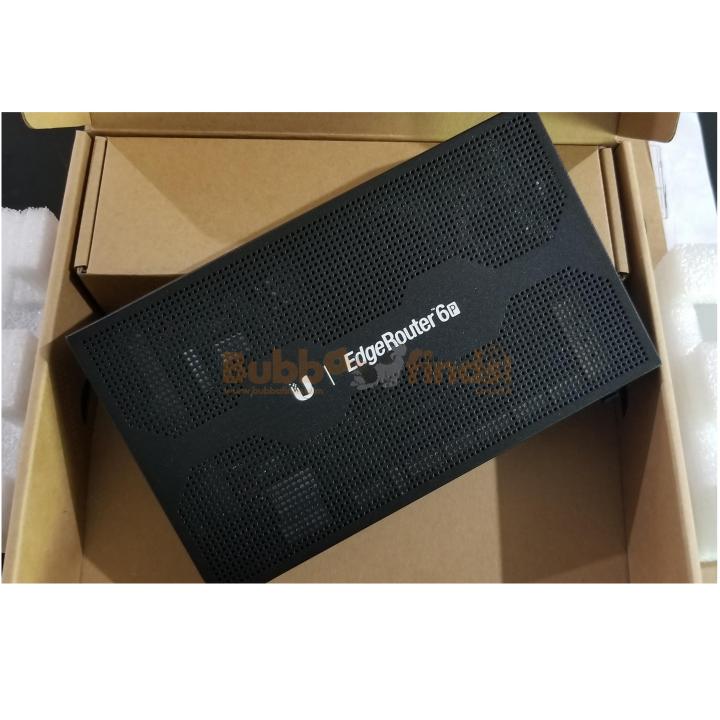 Ubiquiti EdgeRouter 6P( ER-6P ) 6-Port Gigabit Router with 1 SFP Port ...
