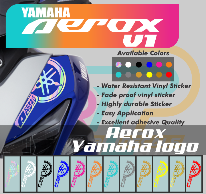 Yamaha Aerox 155 Front Decals Sticker | Lazada PH