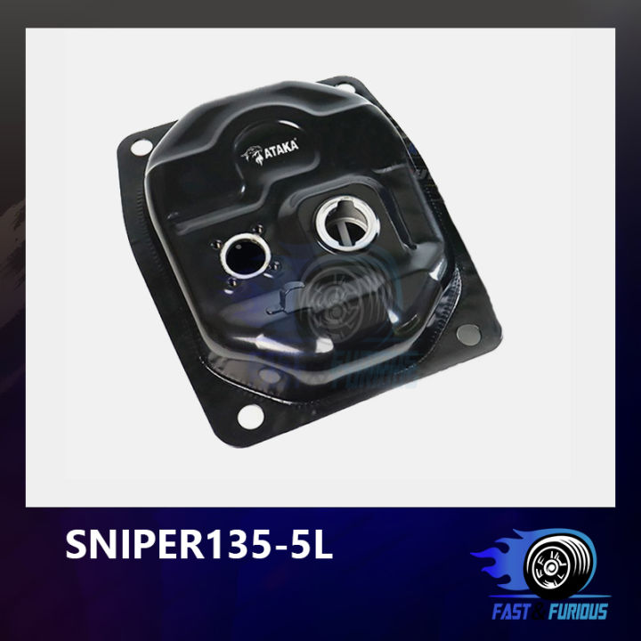 ATAKA Large Fuel Tank Stainless Steel Sniper135 LC135 5L | Lazada PH