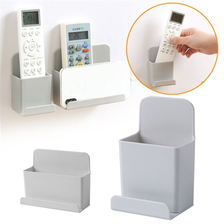 Creative Wall-Mounted Remote Control Storage Box Punch-Free Household ...