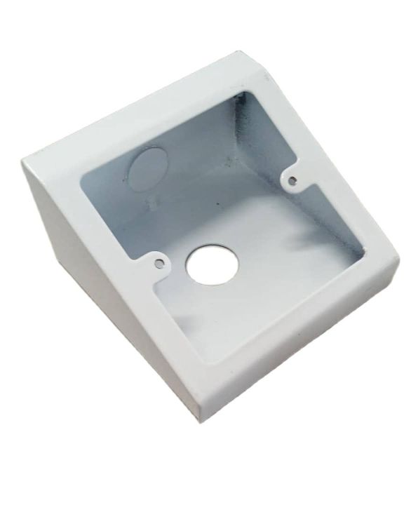 UPL 3" * 3" Angle Floor Box ( Metal White ) | Lazada