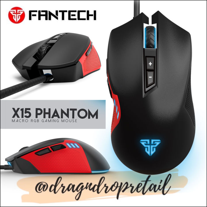 FANTECH X15 PHANTOM Macro RGB Gaming Mouse | Lazada PH