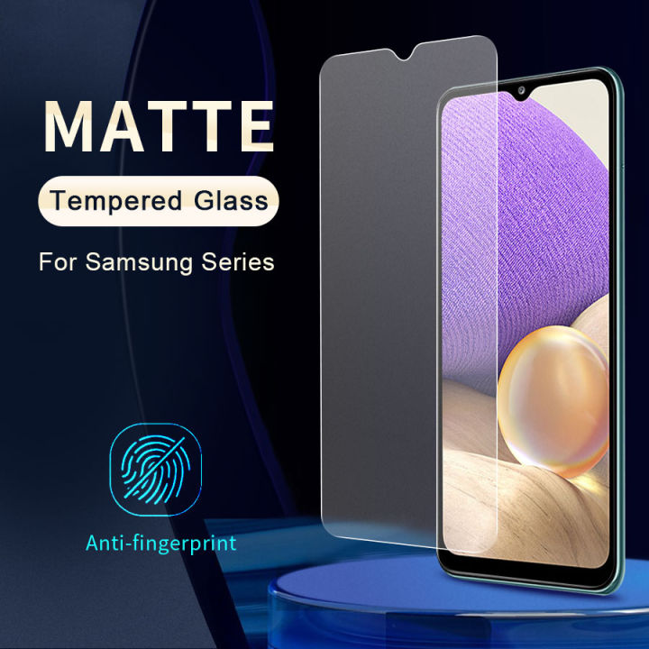 Matte Frosted/Anti-Blue Light/HD Tempered Glass For Samsung Galaxy Note 10 A02 A03 A04 A04s A05 ...