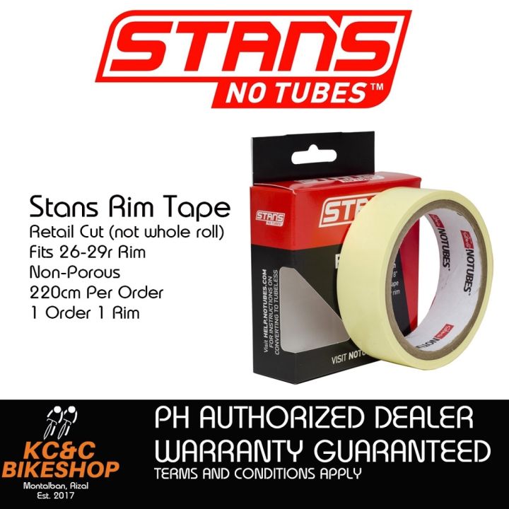 Stans Tubeless Rim Tape Retail Cut Size | Lazada PH