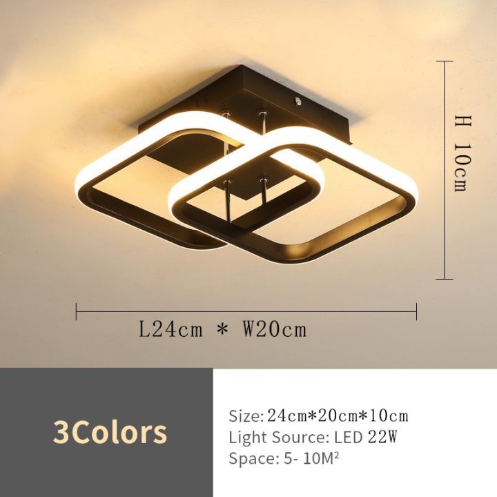 Led chandelier modern ceiling Nordic Moder Led Aisle Light Corridor ...