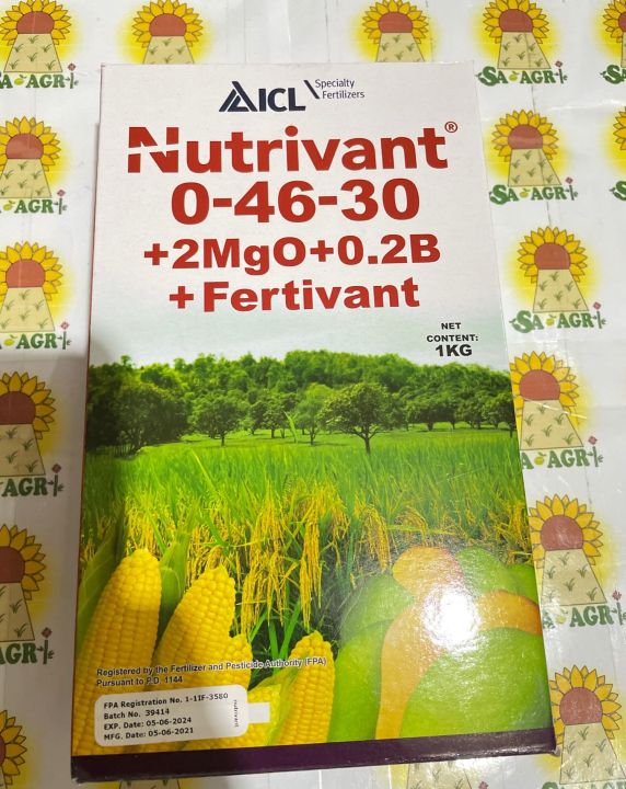 NUTRIVANT 0-46-30 FOLIAR FERTILIZER (1 KG) ALLIED BOTANICAL CORP ...