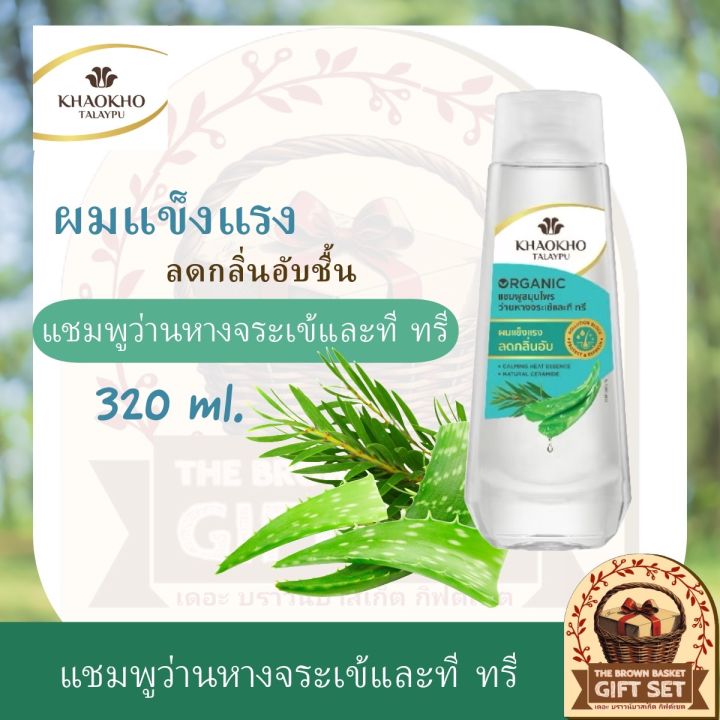 Khaokho Talaypu เขาค้อทะเลภู แชมพู สูตรว่านหางจระเข้และที ทรี ช่วยเติม ...