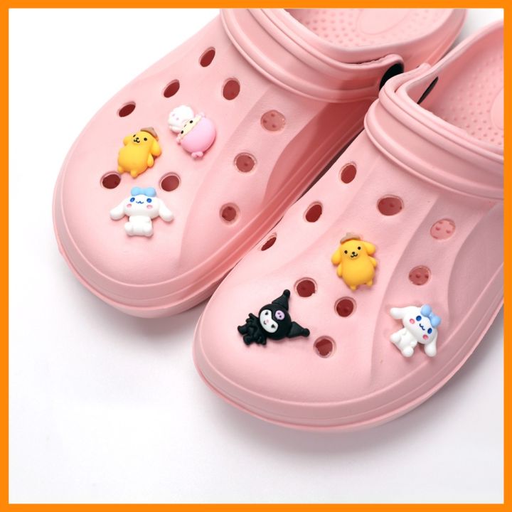 Shoes Charms for Crocs Jibbitz Sanrio Melody DIY Pins Button | Lazada PH