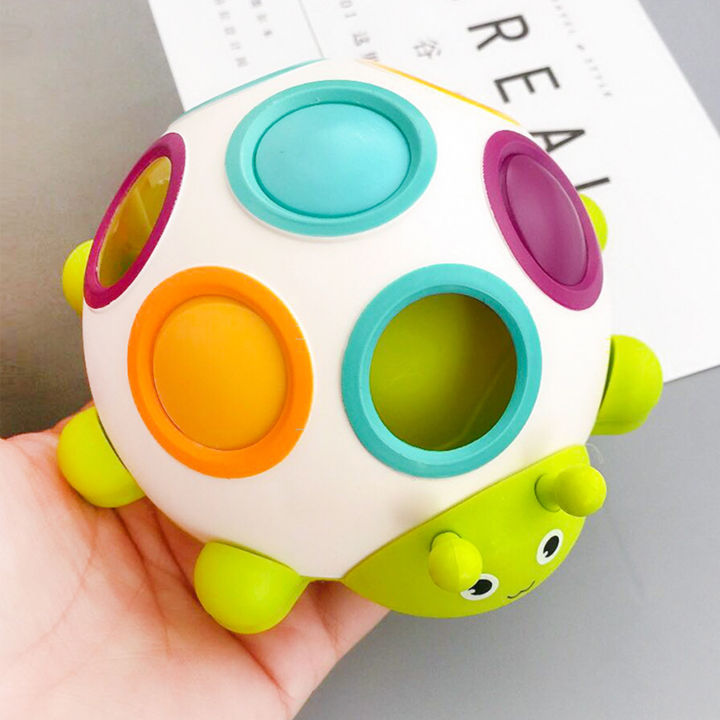Baby Sensory Toy Early Educational Fidget Simple Dimple Toy Fat Brain ...