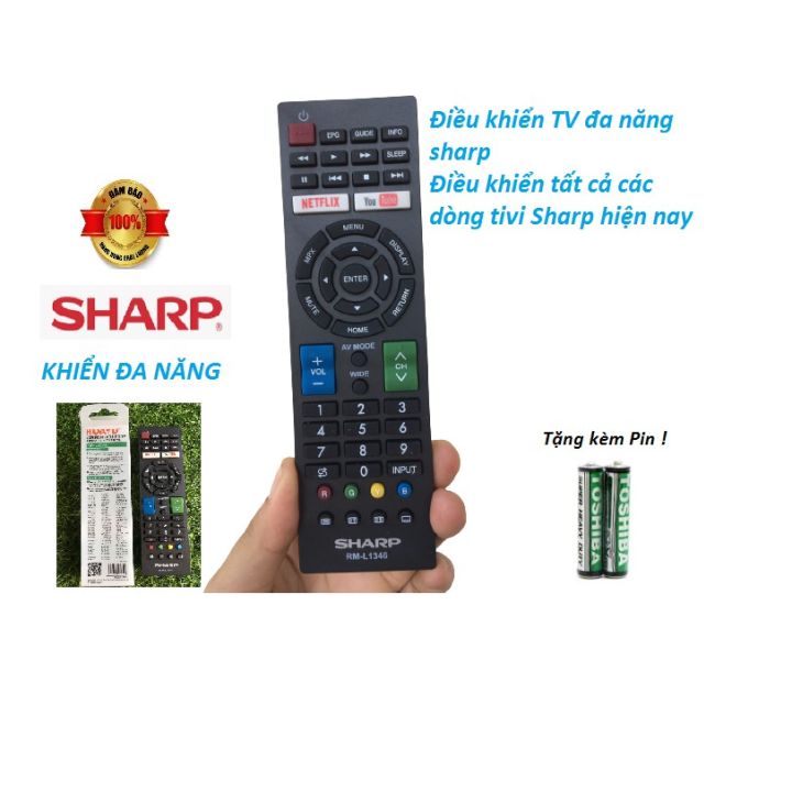 Universal Sharp TV control all Sharp LCDLEDSmart | Lazada PH