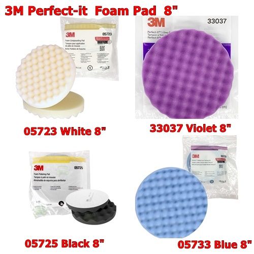 (1 ชิ้น) 3M 05723 05725 05733 33037 Perfect-it Foam Pad , 1-Step ฟองน้ำ ...