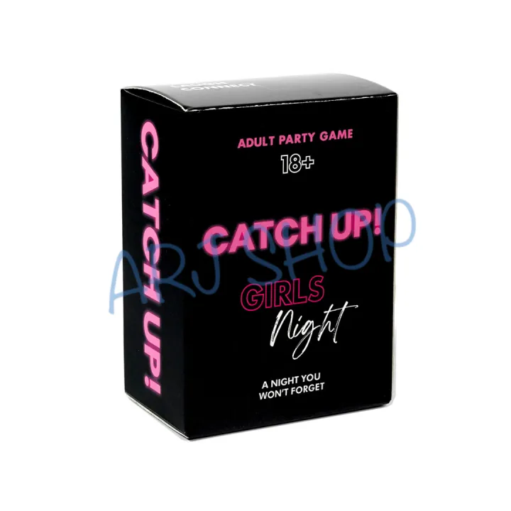 Catch up! Girls night Board game - บอร์ดเกม สำหรับผู้ใหญ่ Adult party ...