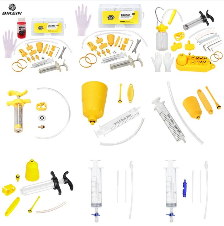 (Ready) จักรยานเสือภูเขา Bleed Kit ช่องทางจุกน้ำมันสำหรับจักรยาน ...