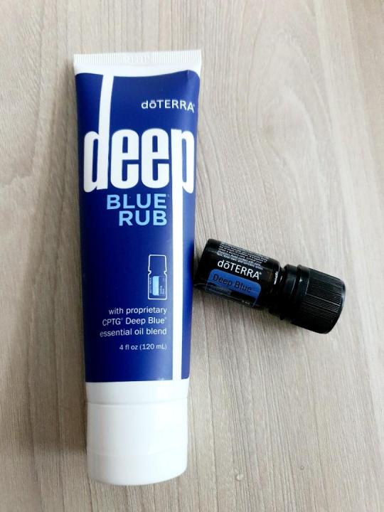doTERRA Deep Blue Duo Set Essential Oil Deep Blue 5ml + Deep Blue Rub ...