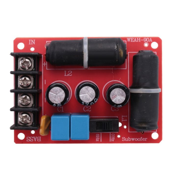 Pure Bass Subwoofer Second-Order Crossover Speaker Frequency Divider ...