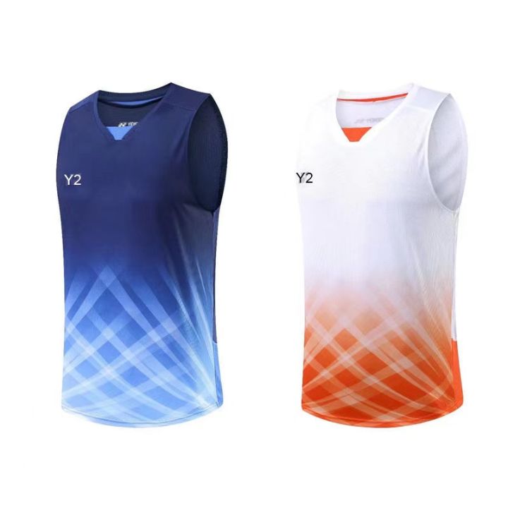 Yonex new badminton couple models sleeveless series quick-drying ...